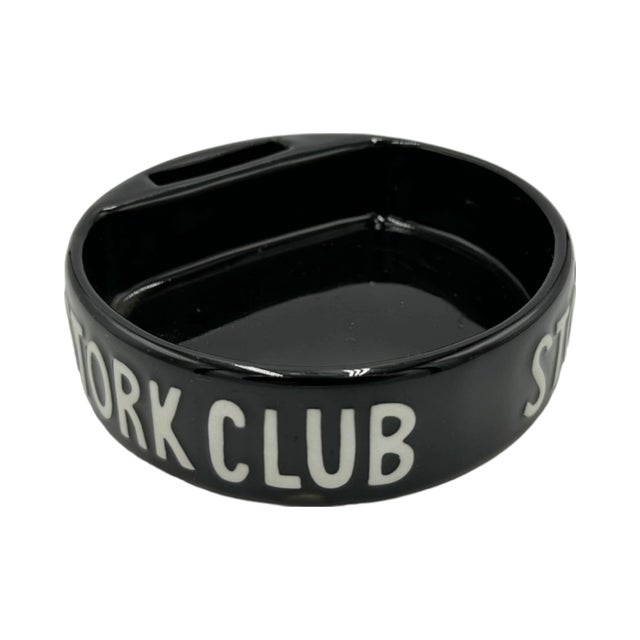 Vintage the Stork Club Nyc Nightclub Ashtray Matchbook Holder Black ...