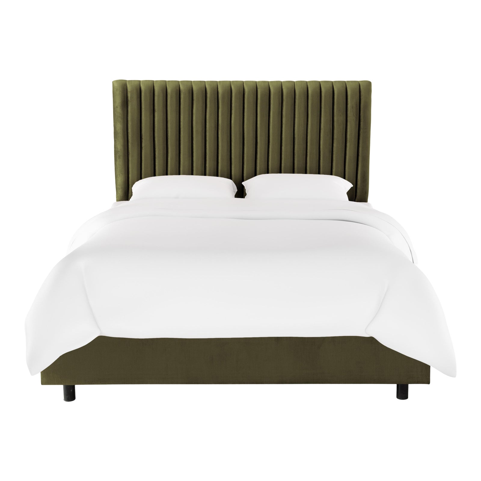 California King Channel Bed in Majestic Pine | Chairish