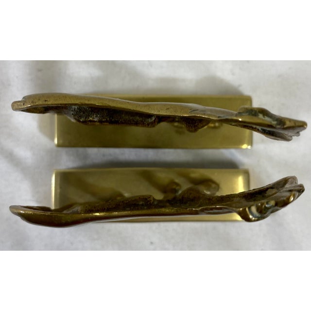 Antique Pair of Miniature Brass Donkey Statues/ Figures From England ...