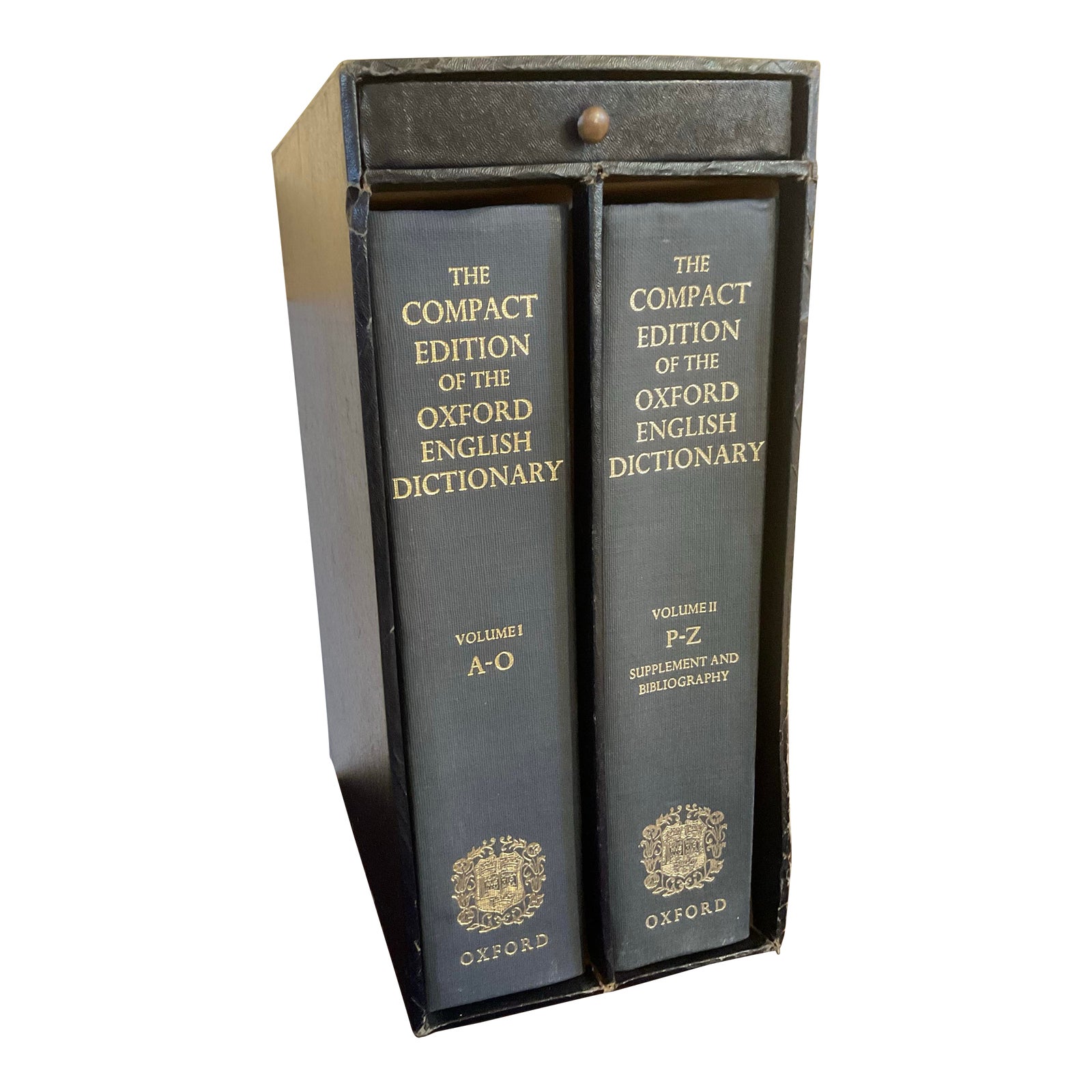 A Set of "The Compact Edition of the Oxford English Dictionary - Set of ...
