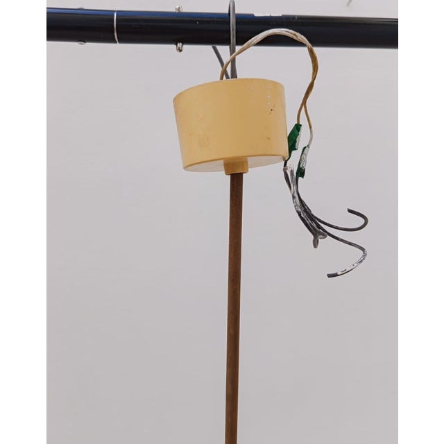 Vintage Space Age White and Orange Murano Glass Pendant Light by Carlo ...