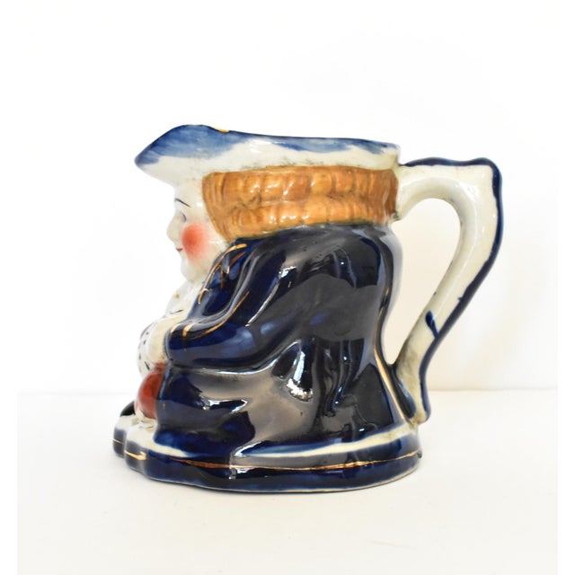 Antique 19th-Century Staffordshire Toby Jug | Chairish