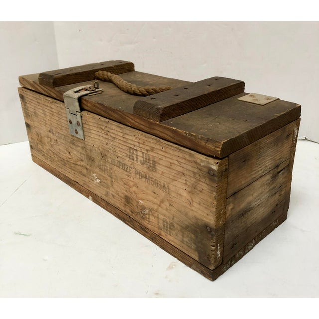 ammunition box ww1