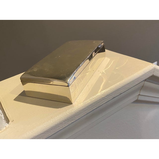 1960s Mid-Century Modern Sterling Silver Desk Box Scully & Scully ...