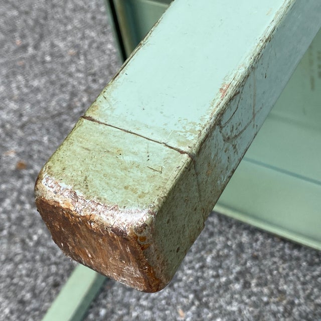 1950s Steel Industrial Usps Postal Mail Sorting Desk Workstation Table ...