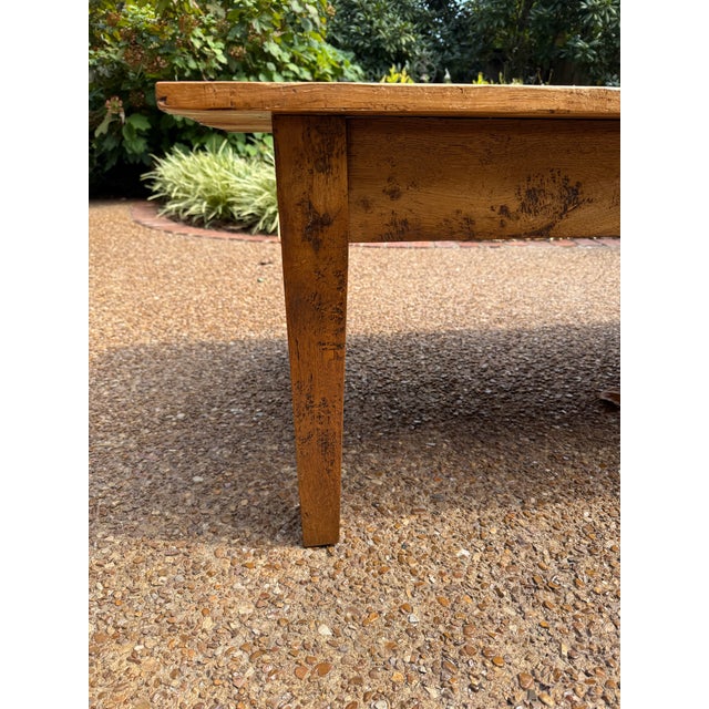 Rustic Country Pine Coffee Table | Chairish