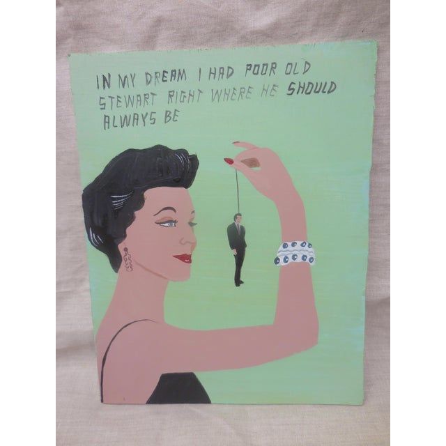Javier Mayoral Folk Art Original Acrylic Painting | Chairish