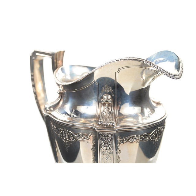Gorham Antique Sterling Silver Pitcher | Chairish