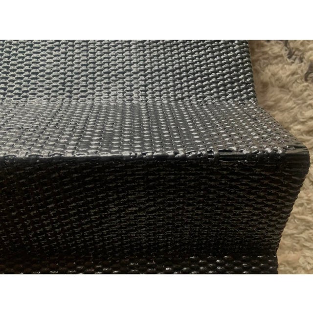 1960s Vivai Del Sud Woven Rattan and Cane Italian Star and Cross ...