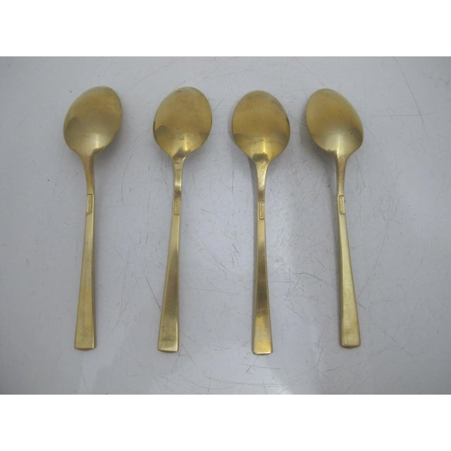 Dirilyte Dirigold Gold Tone Regal Goldware 5 3/4" Teaspoon Spoon Set of ...