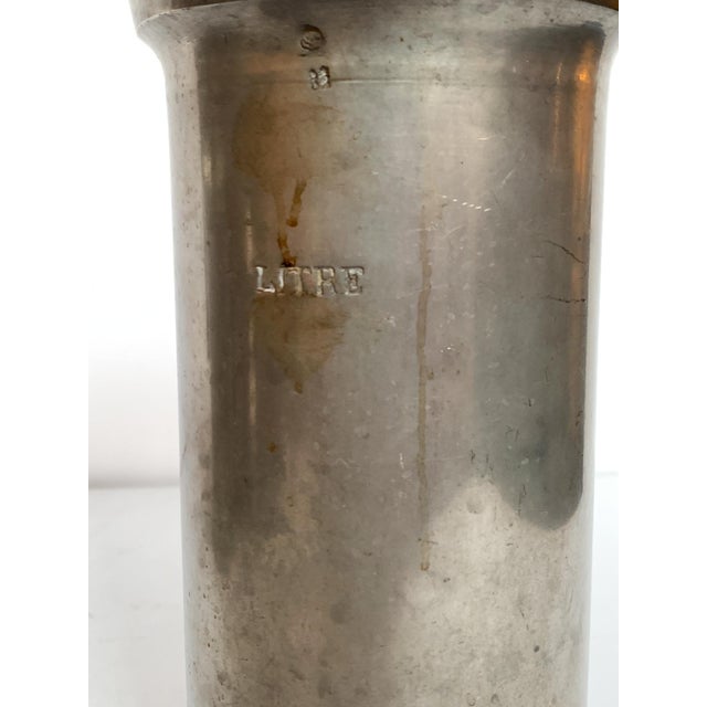 Antique & Vintage Pewter Measuring Cups - A Set of 9 | Chairish