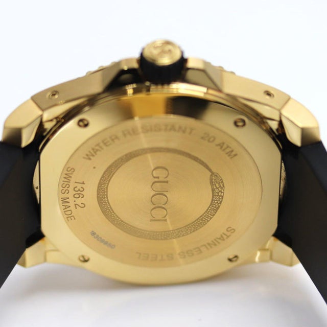 Gucci Dive Watch Battery Operated Ya136219 136.2 Men's | Chairish