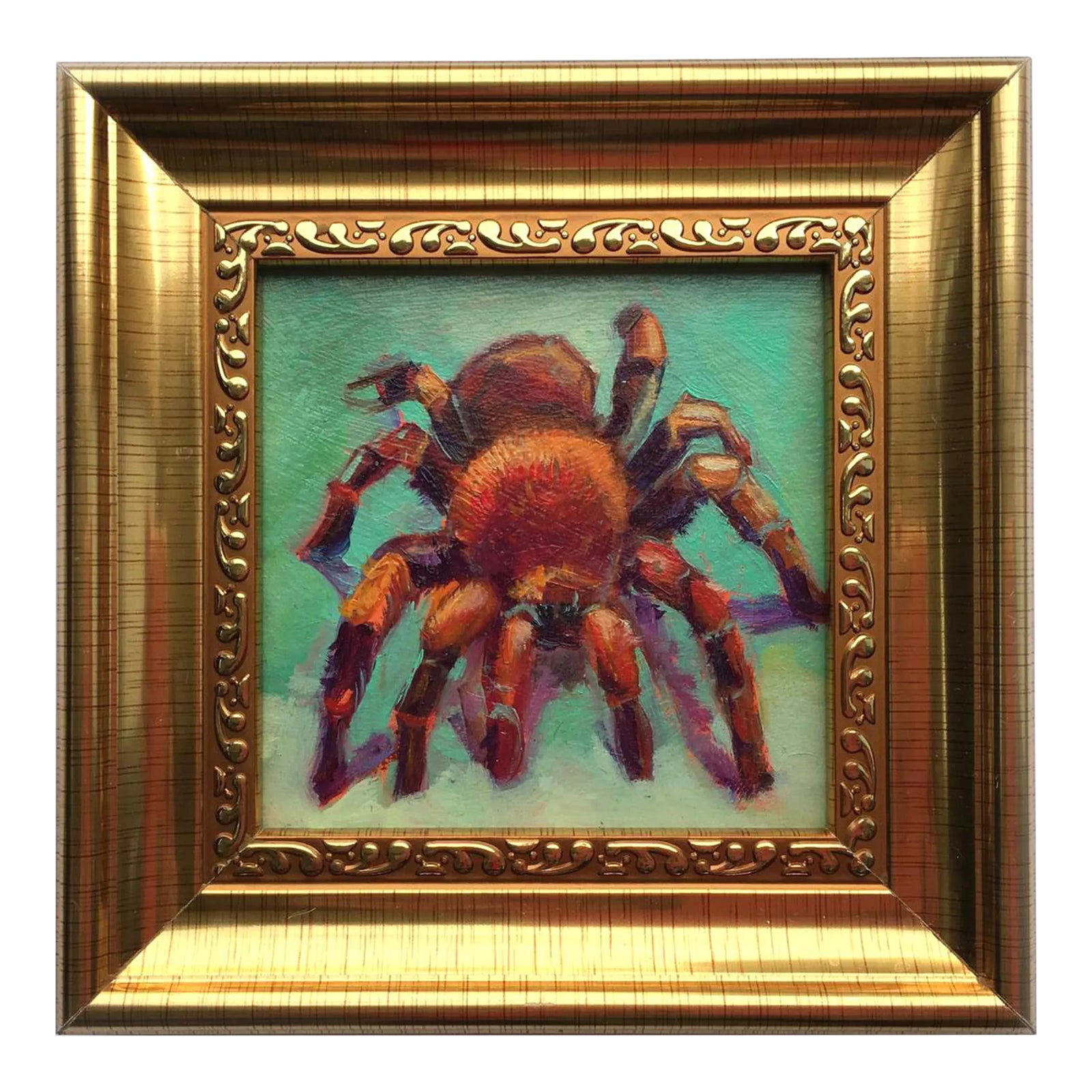 Framed Tarantula Spider Painting Original by Valeriya Serova, Framed ...