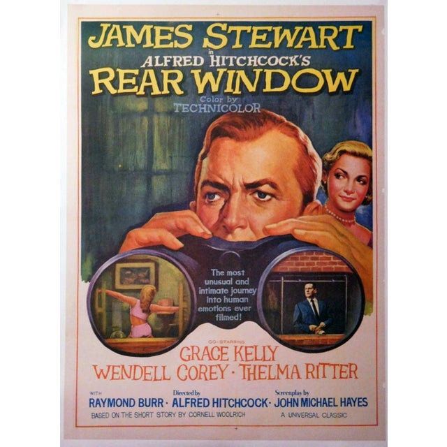 1954 Rear Window Poster | Chairish 1954 Rear Window Poster | Chairish