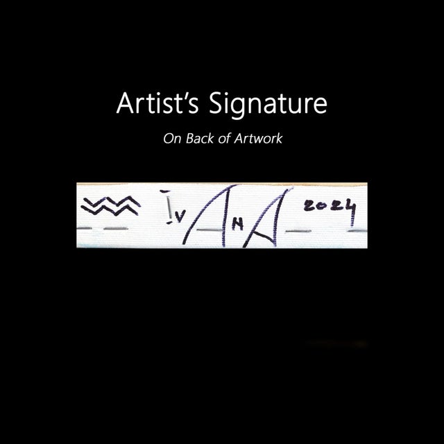 Vitamin Sea 02-1 - Abstract Textural Blue Pink Landscape Painting ...