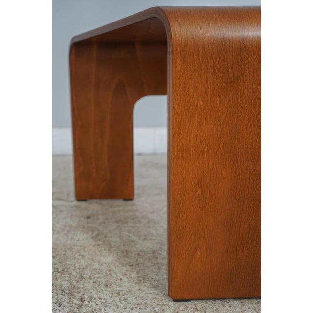 Mid Century Modern Waterfall Design Occasional Table | Chairish