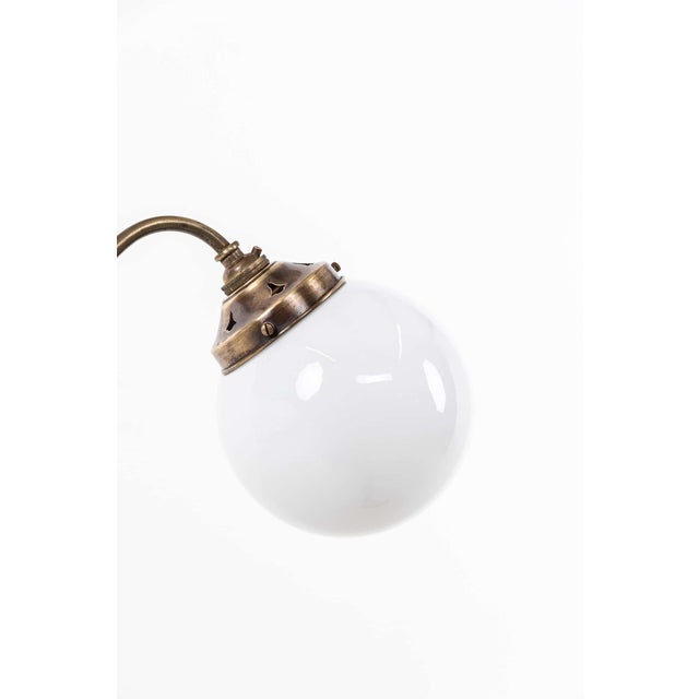 Two-Branch Brass Electrolier Pendant Light, 1920s | Chairish