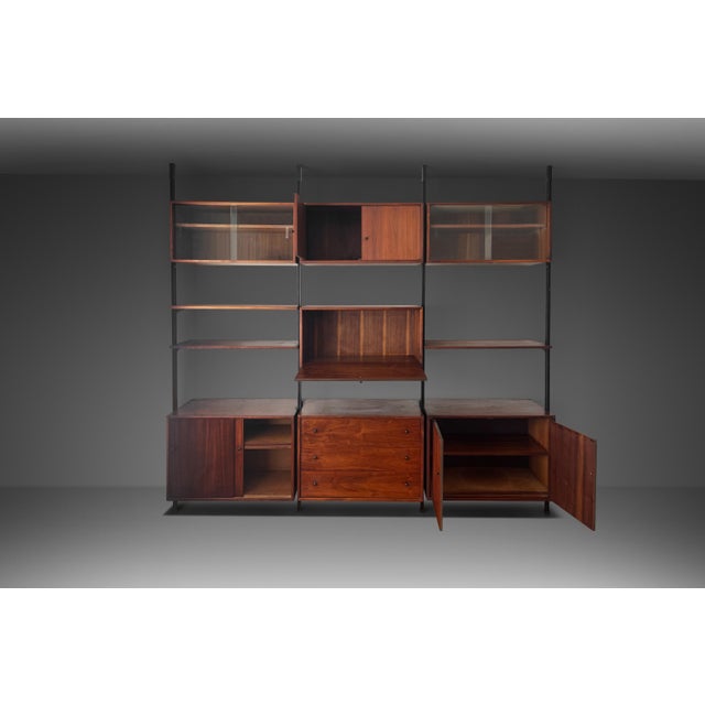 Omni Style Wall Unit in Teak After George Nelson / Herman Miller, Usa ...