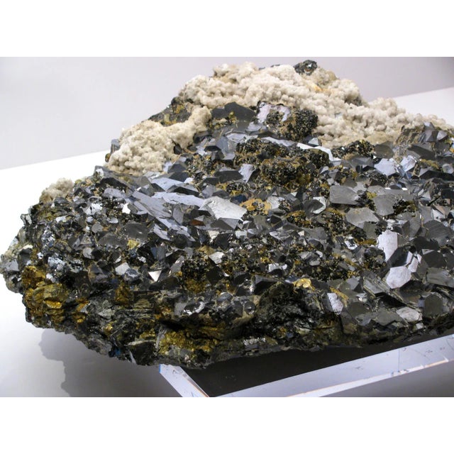 Large Natural Galena Mineral Specimen | Chairish