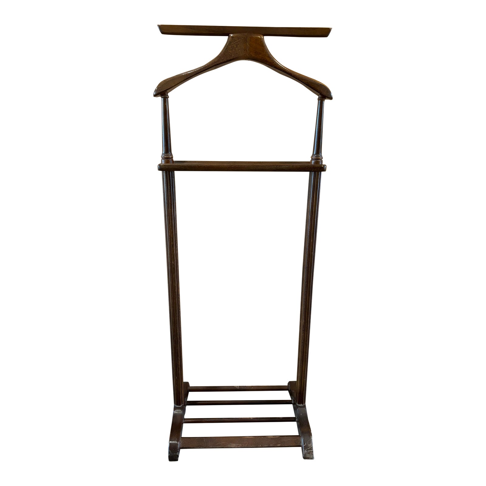 Late 20th Century Vintage Valet Stand | Chairish