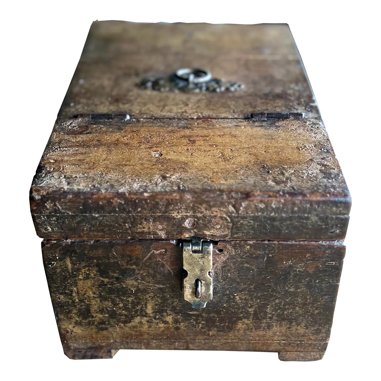 Mid 20th Century Vintage Shaving Box | Chairish