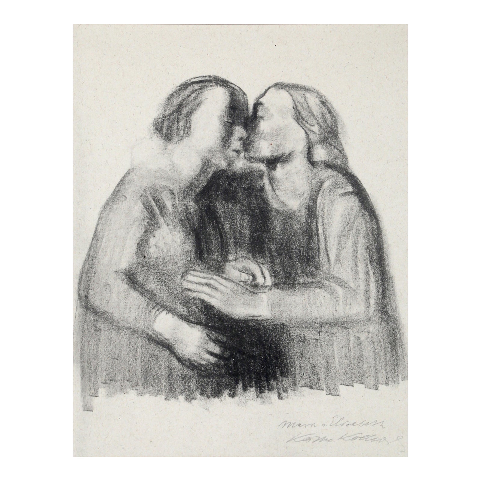 1940s Maria Und Elisabeth 16 Collotype By Kathe Kollwitz Chairish