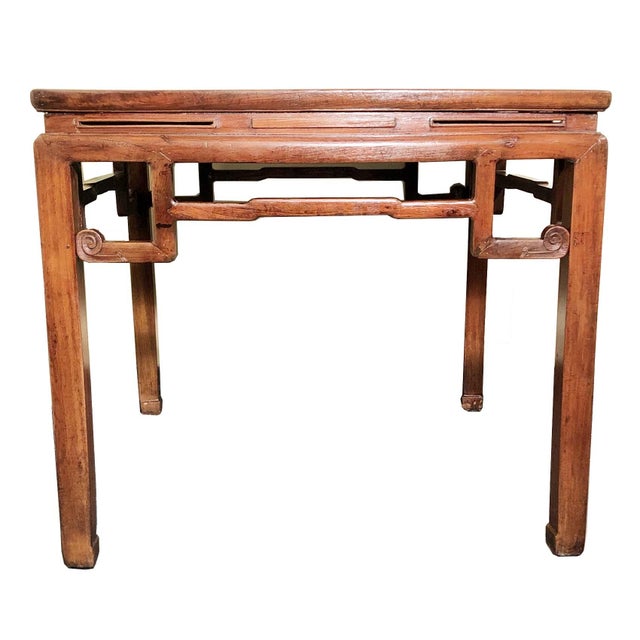 Antique Ming Square Dining/Game Table (3585), Zelcova, Circa 1800-1849 ...