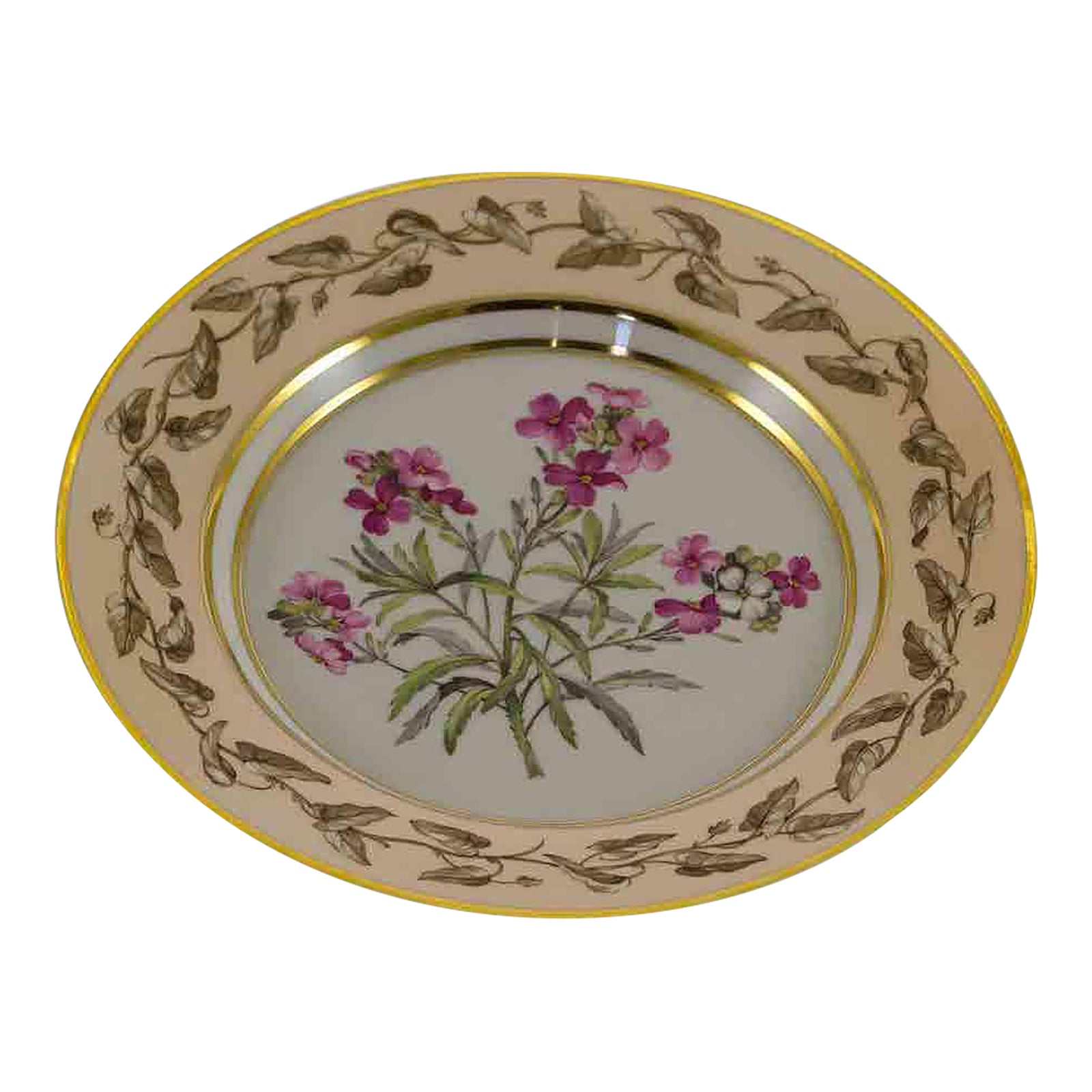 1980’s Vintage/New KPM Limited Edition Historical Plate From the Royal ...