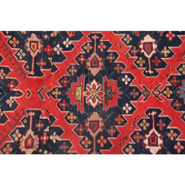 Late 19th Century Antique Caucasian Kazak Rug With Sub-Geometric ...