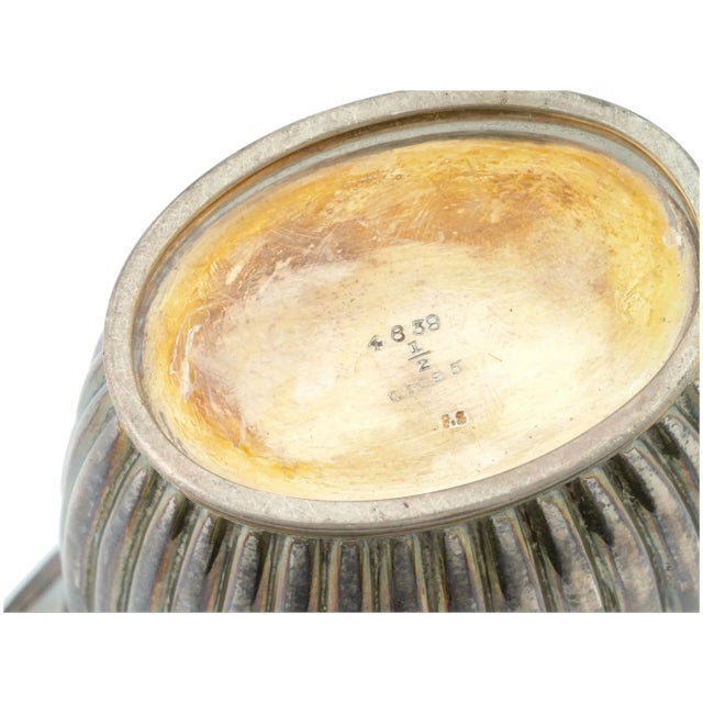 Antique English James Deakin and Sons Sterling Silver Creamer | Chairish