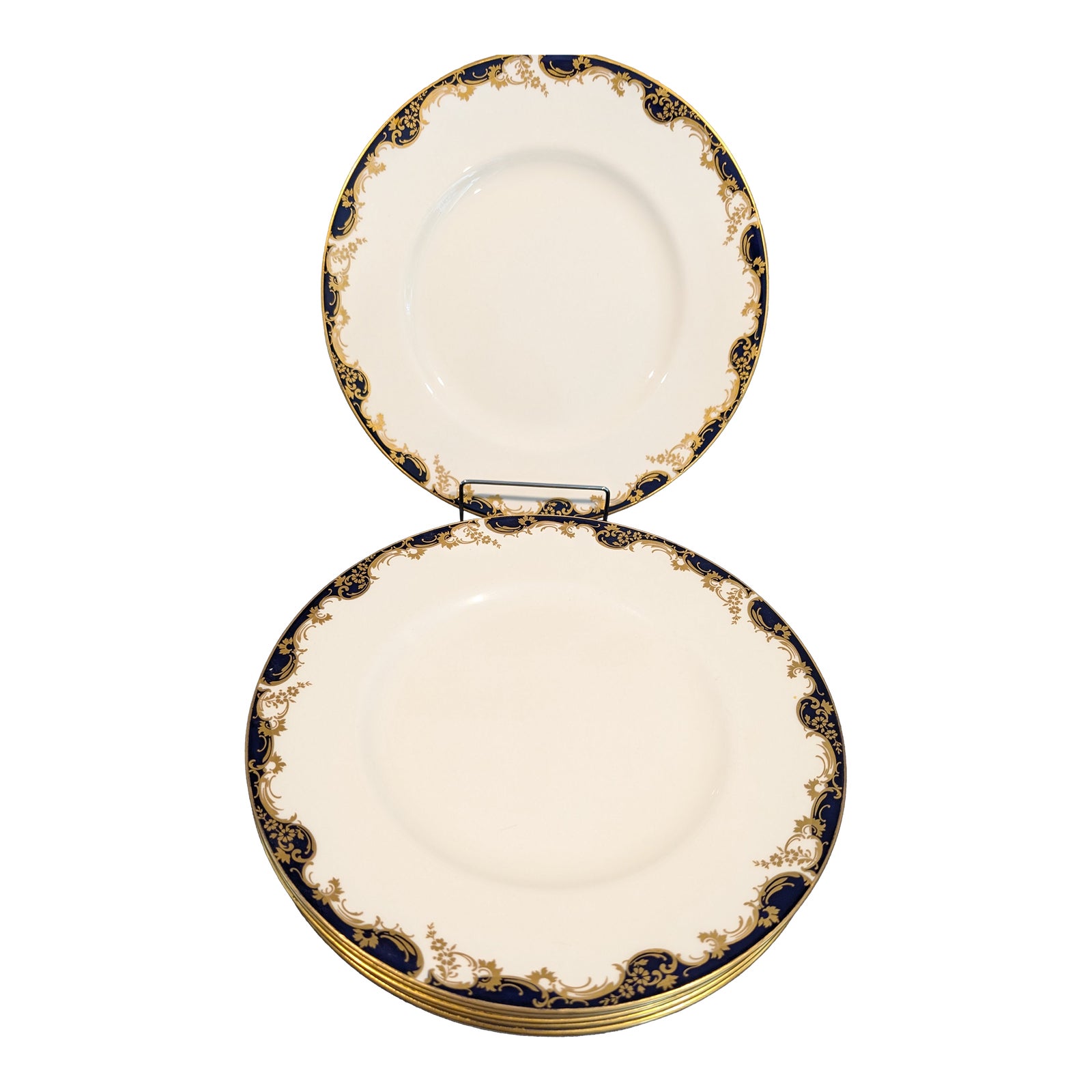 Mid 20th Century Minton Versailles Bone China Dinner Plates – Set of 6 ...