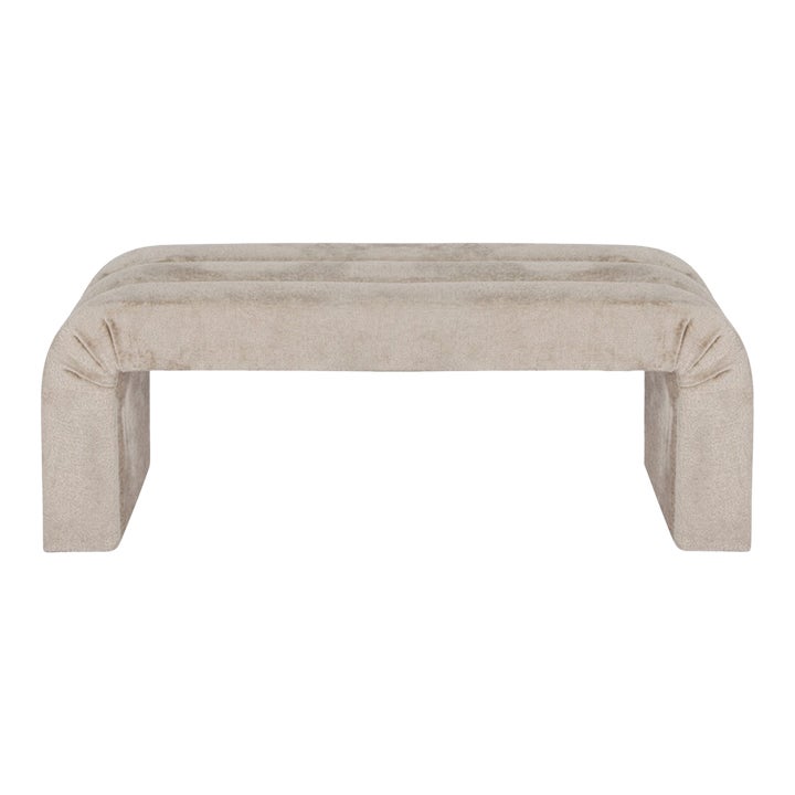 Matthew Izzo Home Mercer Waterfall Edge Textured Taupe Chenille ...