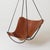 Modern Leather Butterfly Swing Hanging Chair Seat | Chairish