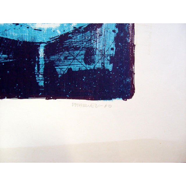 Mid 20th Century Abstract Bottles Still Life Lithograph by Paul E ...