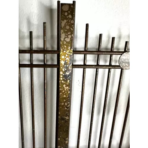 1970s Vintage Curtis Jere Signed Mid-Century Modern Rainy Bus Stop ...