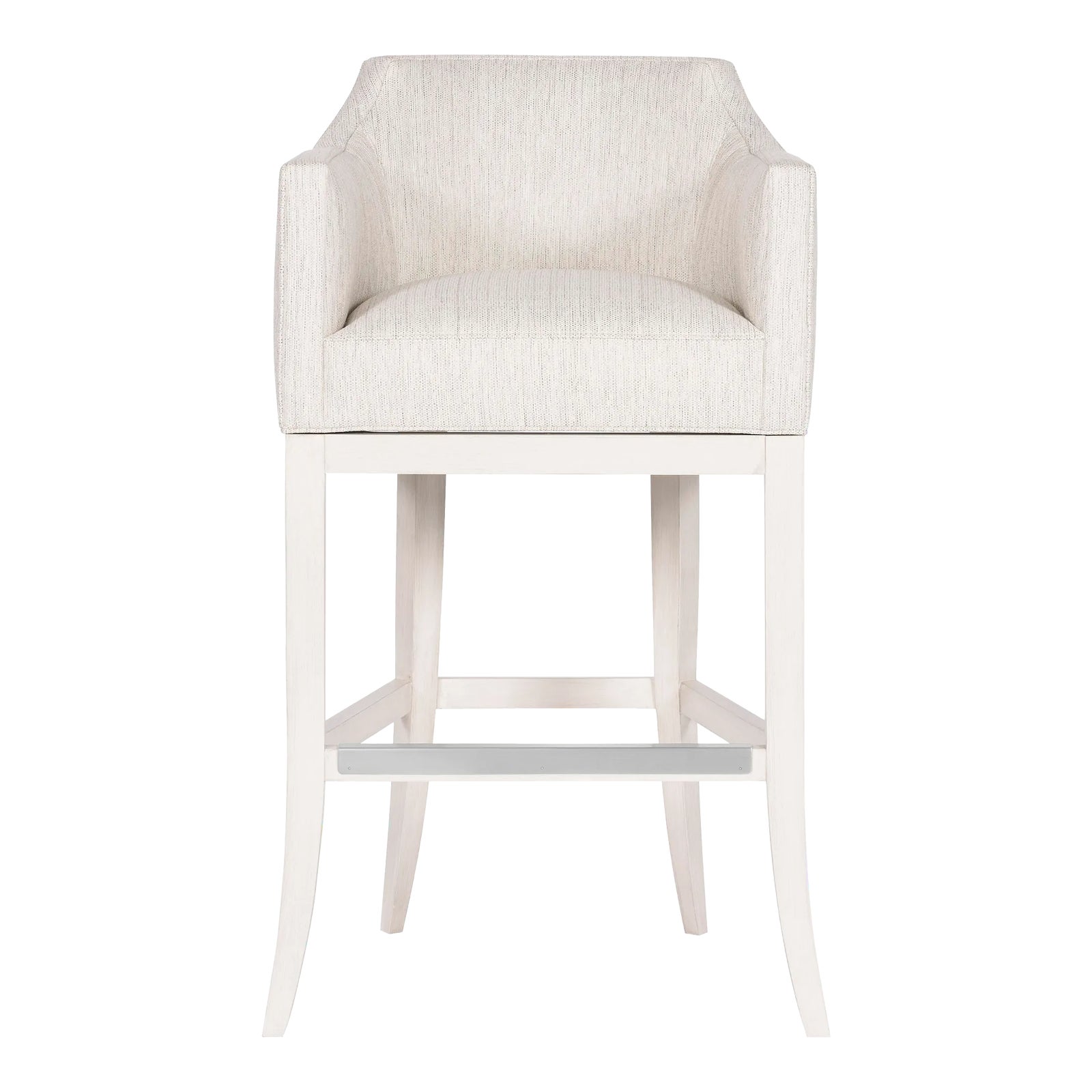 Ian Bar Stool in Index Porcelain with Wood Flare Base & Casablanca ...