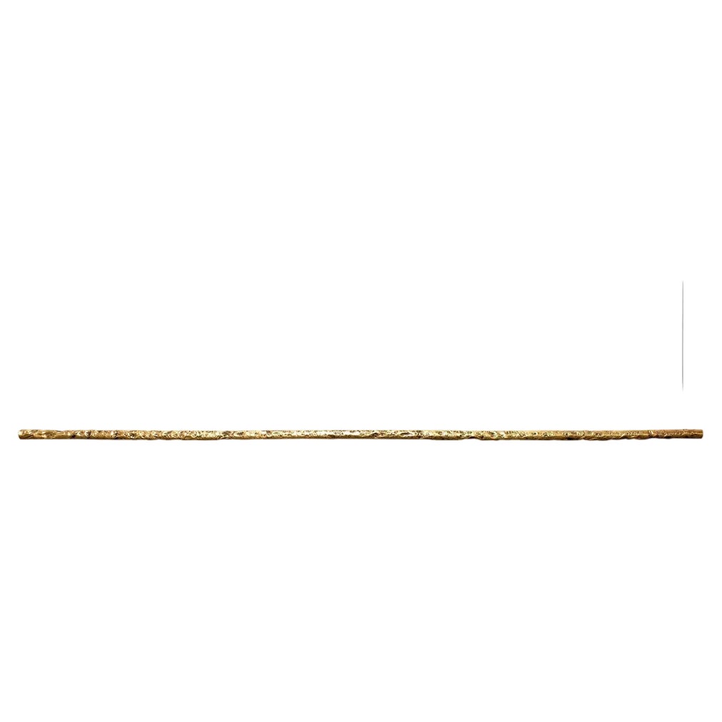 Sculptural Brass Howl Pendant Light by Morghen Studio | Chairish