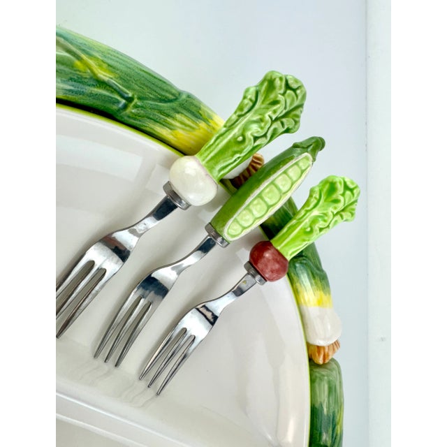 Vintage Stafford Japan Ceramic Serving Platter & Utensils- 4 Pieces ...