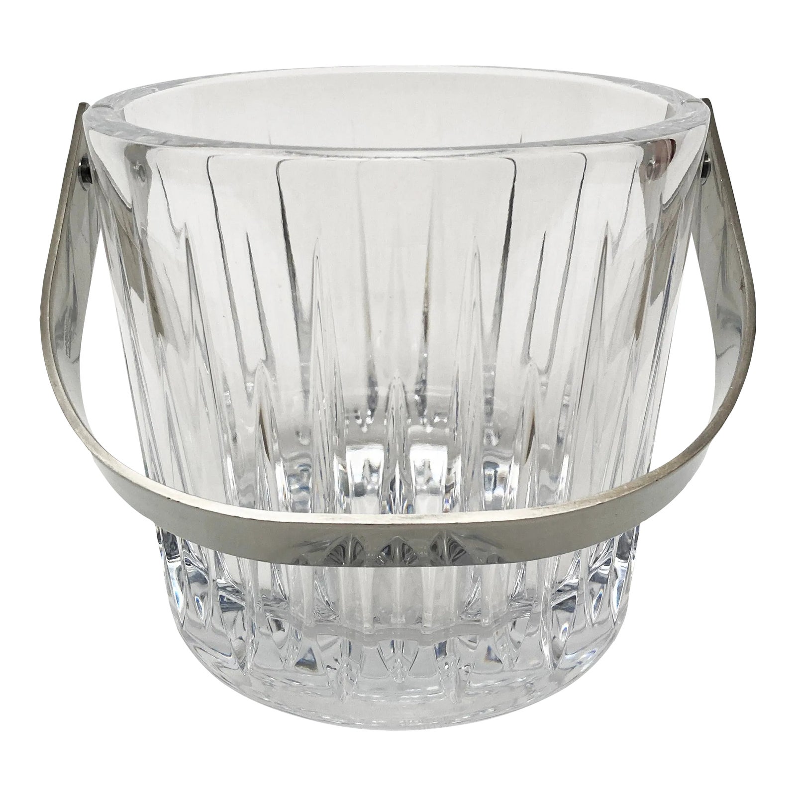 Vintage Miller Rogaska Cut Crystal Soho Ice Bucket | Chairish
