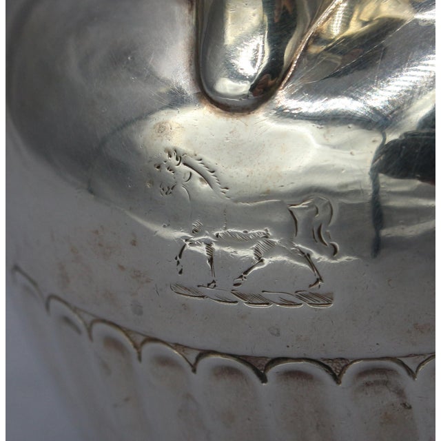 1793 Sterling Silver Cream Jug by Hester Bateman | Chairish
