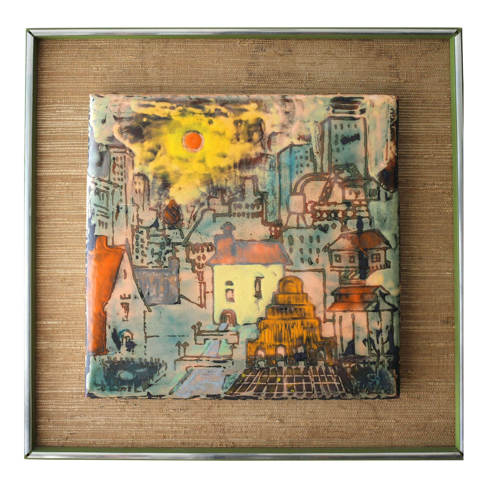 MCM Vintage Pat Peat O'Neil - Georgetown, Washington Dc- Enamel on ...