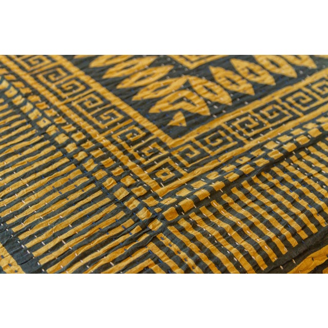 Salu Block Print Coverlet | Chairish