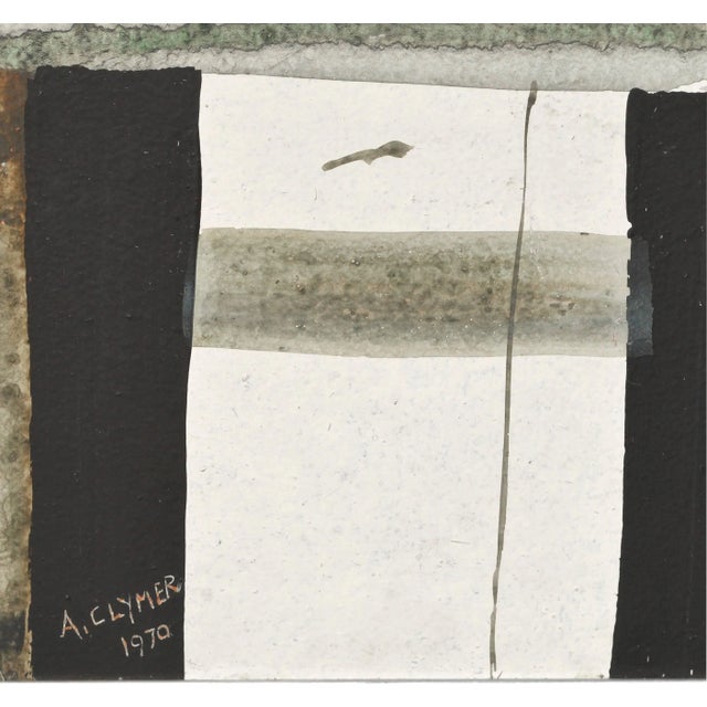 Albert Anderson Clymer Mid-Century Modern "Tiburon Wharf" Acrylic on ...