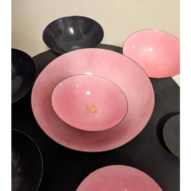 1950s Marrell Mid-Century Modern Enamel Lazy Susan | Chairish