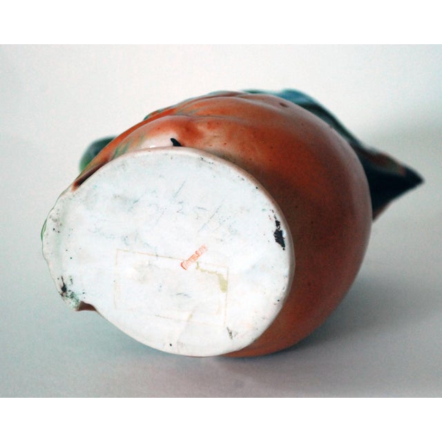 1940s German Art Pottery Bird Pitcher | Chairish