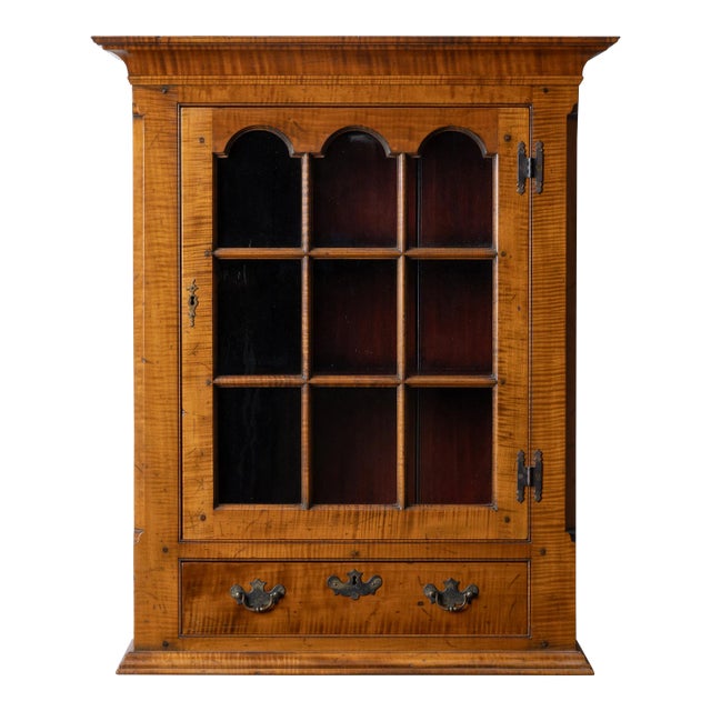 George Beshore Maple Hanging Cupboard | Chairish