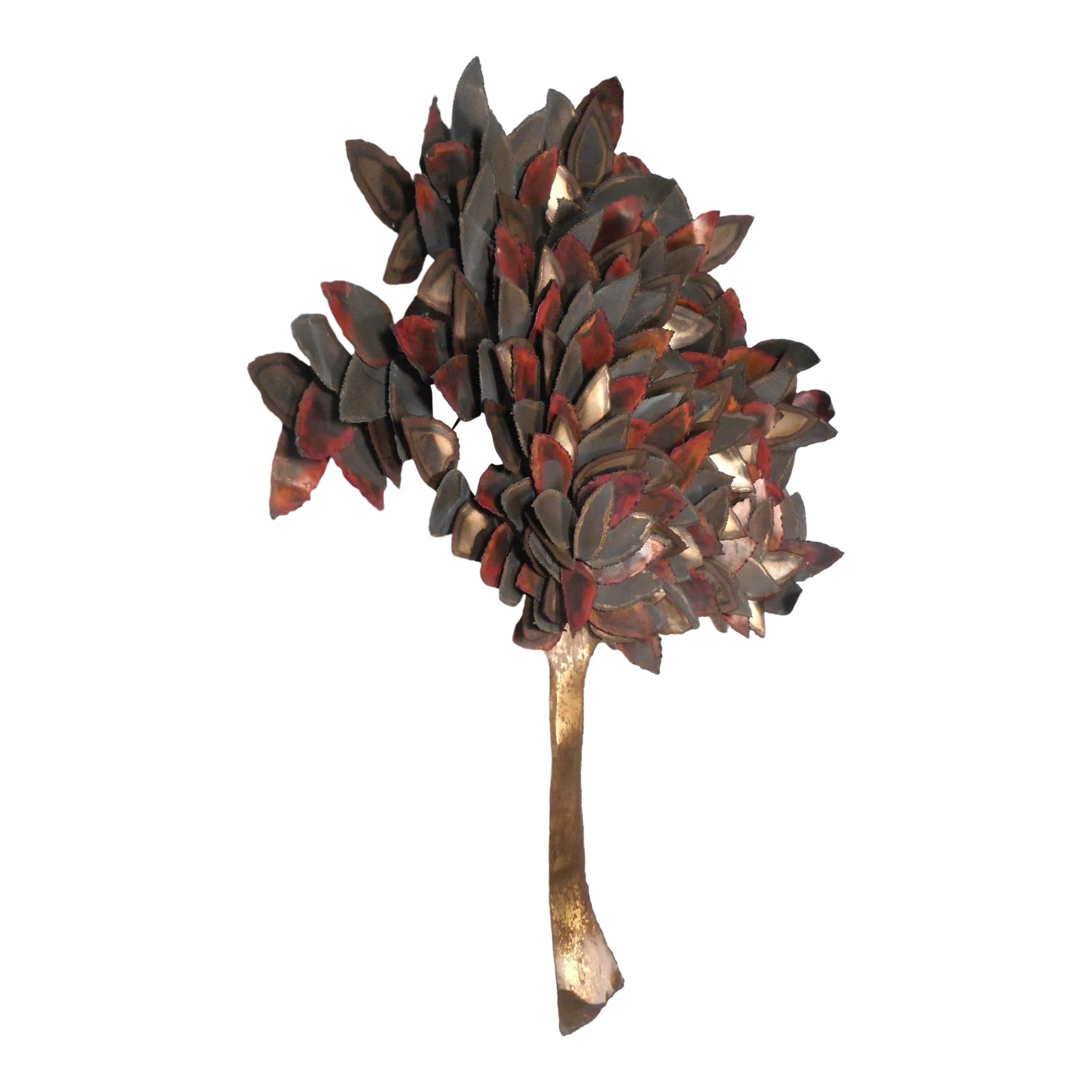 Midcentury C. Jere Style Tree of Life Wall Art | Chairish