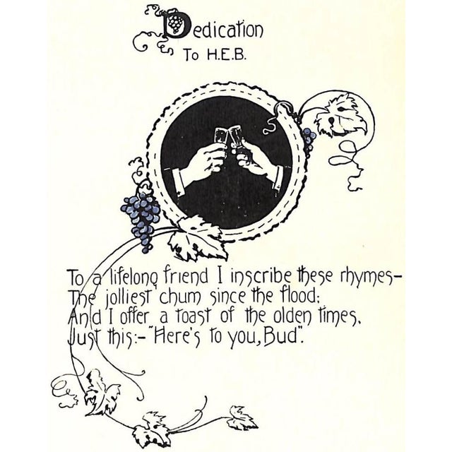 "Toasts for the Times in Pictures and Rhymes" 1909 Sargent, John ...