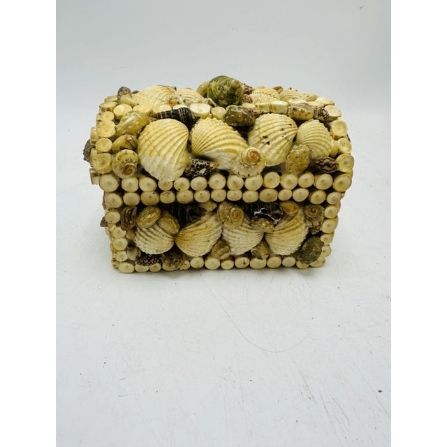 Vintage Shell Box | Chairish
