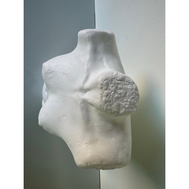 Vintage Plaster Nude Female Torso Sculpture | Chairish
